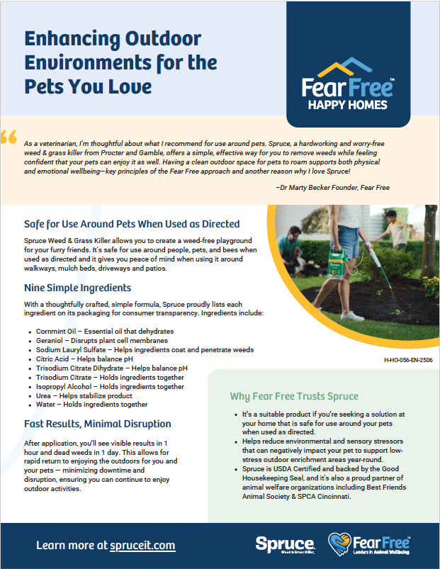Enhancing Outdoor Environments for the Pets You Love | Fear Free Happy ...